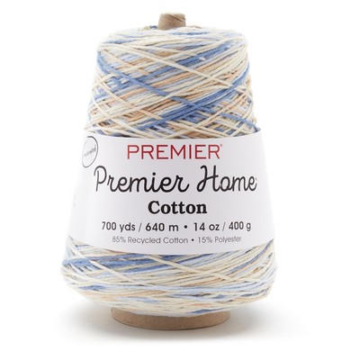 Premier Yarns 1032-14 Home Cotton Yarn - Multi Cone-Rustic Blue | eBay