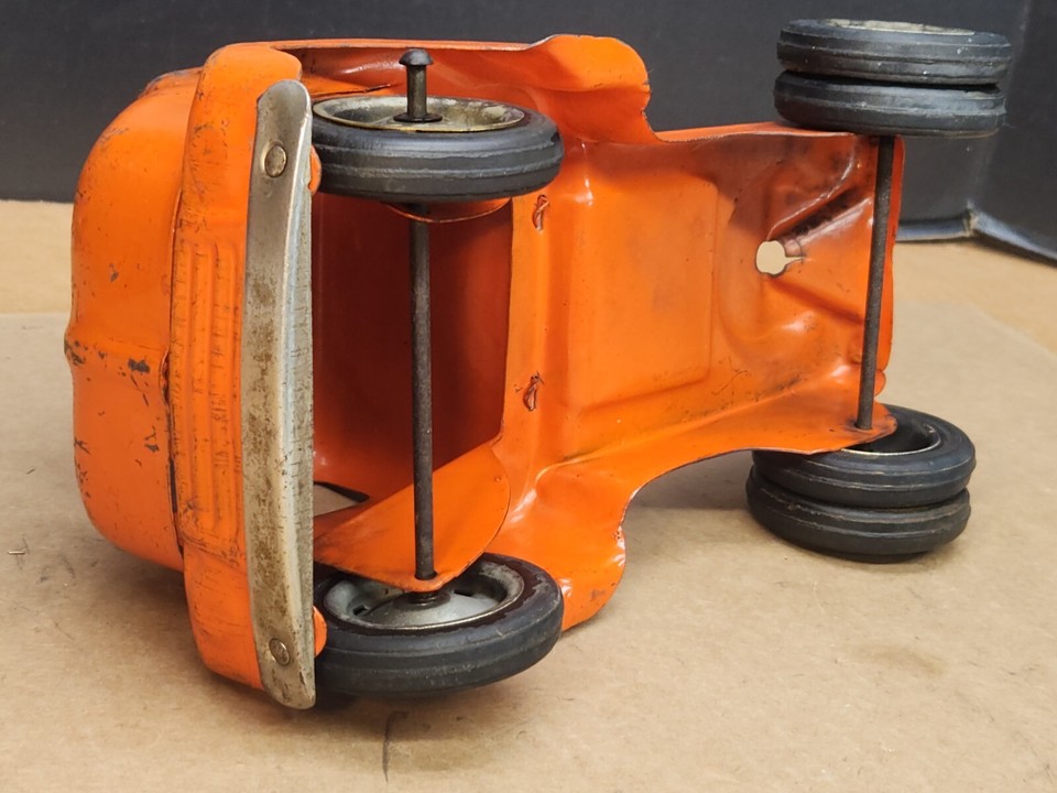 Tonka Toys Cabover COE Truck Cab 1949-1952 Pressed Steel Orange 9.5" | eBay