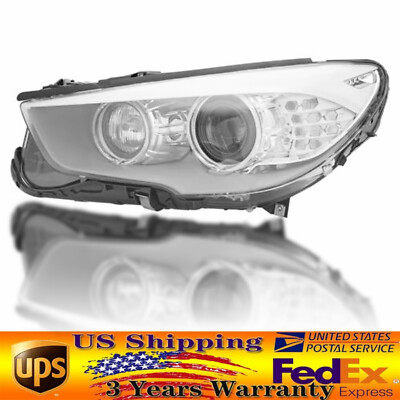 For 2010-2017 BMW 5 Series GT F07 550i 535i Headlight Xenon Headlamp LH ...