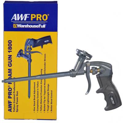 AWF PRO PTFE Non-Stick Coated Professional Foam Gun, One Hand ...