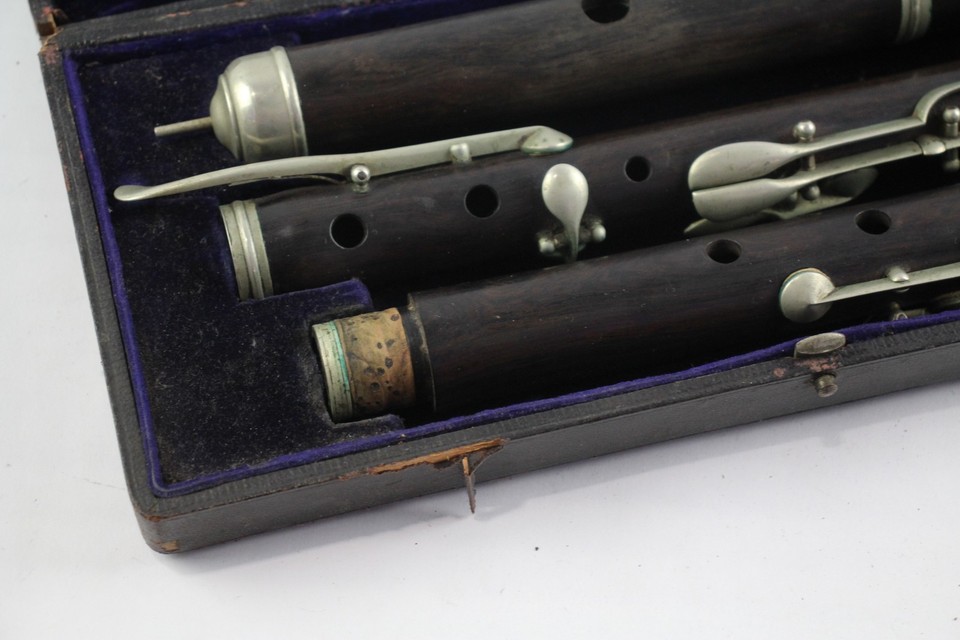 Six Key Piccolo Flute Vintage Untested Instrument w/ Case | eBay UK