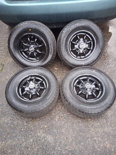 mini minilite style alloy wheels clubman cooper rover austin kit car ...