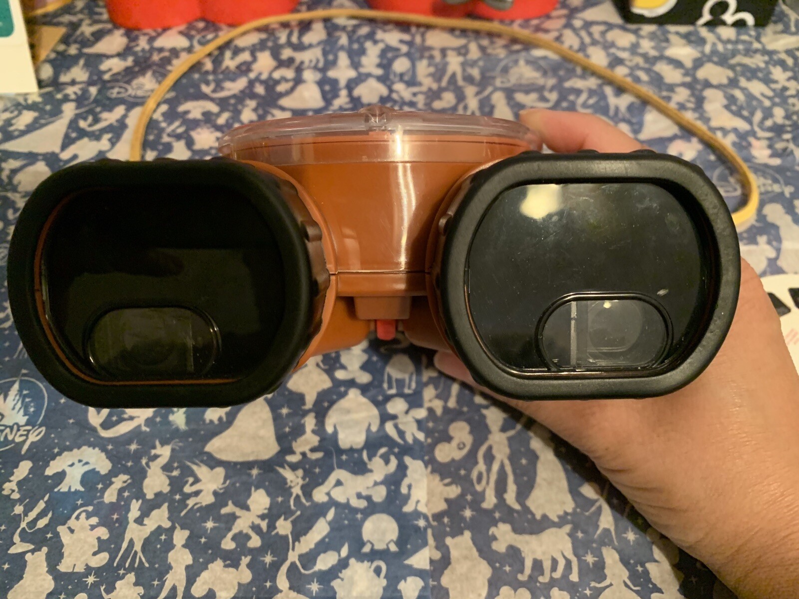 Disney Cars Viewmaster Binoculars & A Complete 3 Reel Set Of The Little ...