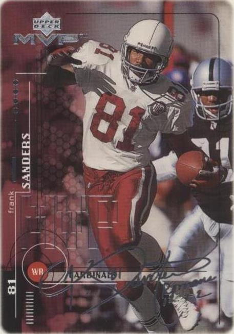1999 Upper Deck MVP - Frank Sanders #4 Silver Script for sale online | eBay
