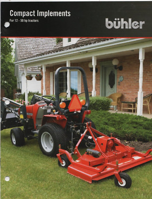 BUHLER FARM KING COMPACT IMPLEMENTS 12-50 HP TRACTORS SHRED MOW LOADER ...