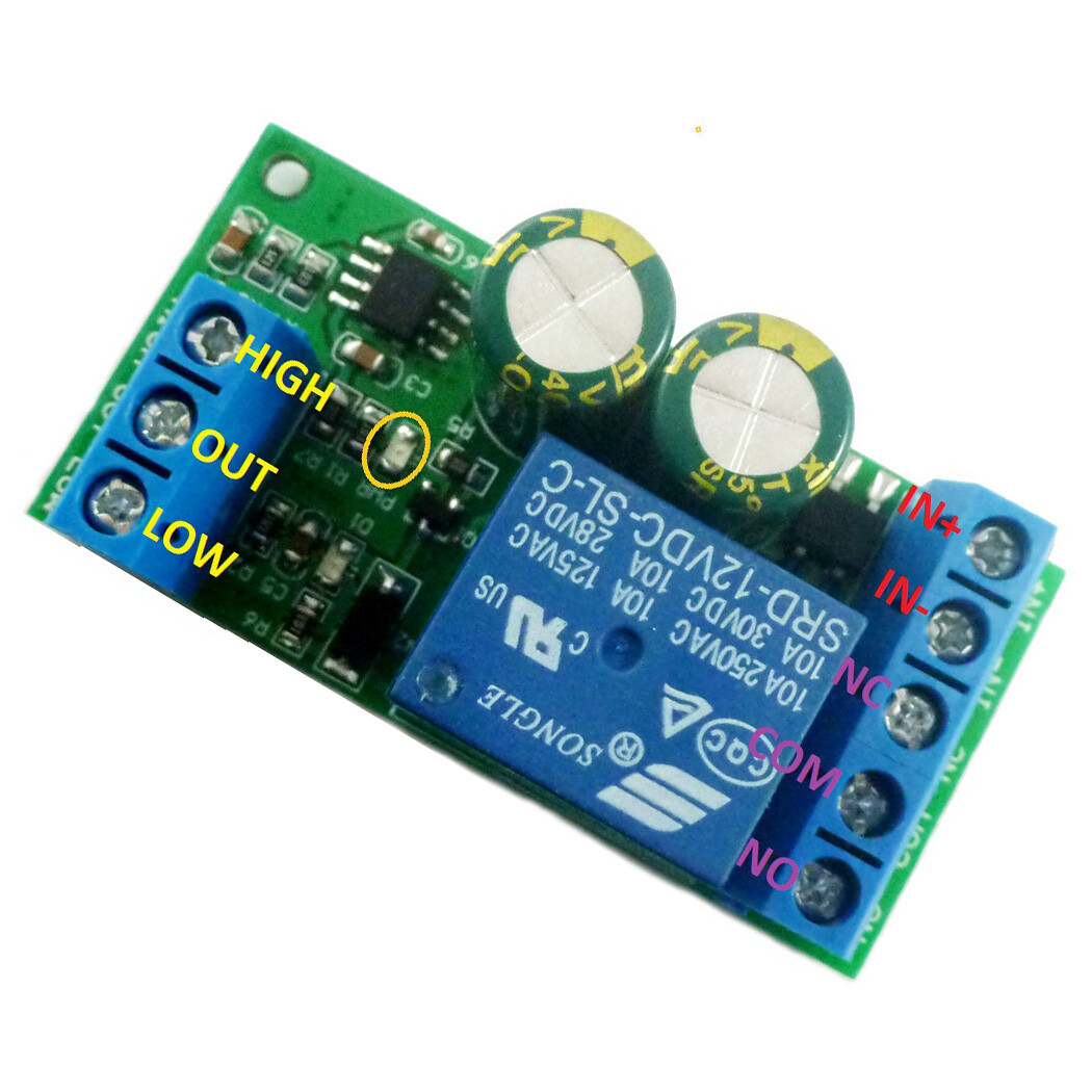 AC/DC Water Level Automatic Controller Liquid Sensor Switch Water Level ...