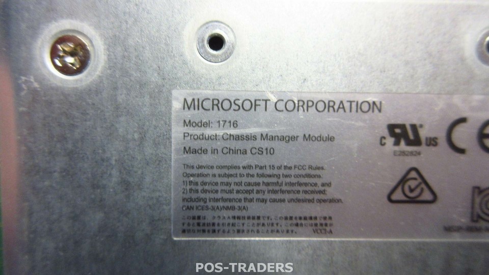 Dell Microsoft 1716 Silver Chassis Manager Module Card T6M-CM | eBay