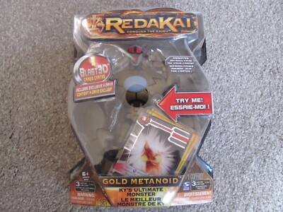 Redakai Action Figure GOLD BRUTICON Toy BIG Exclusive X-Drive Card ...
