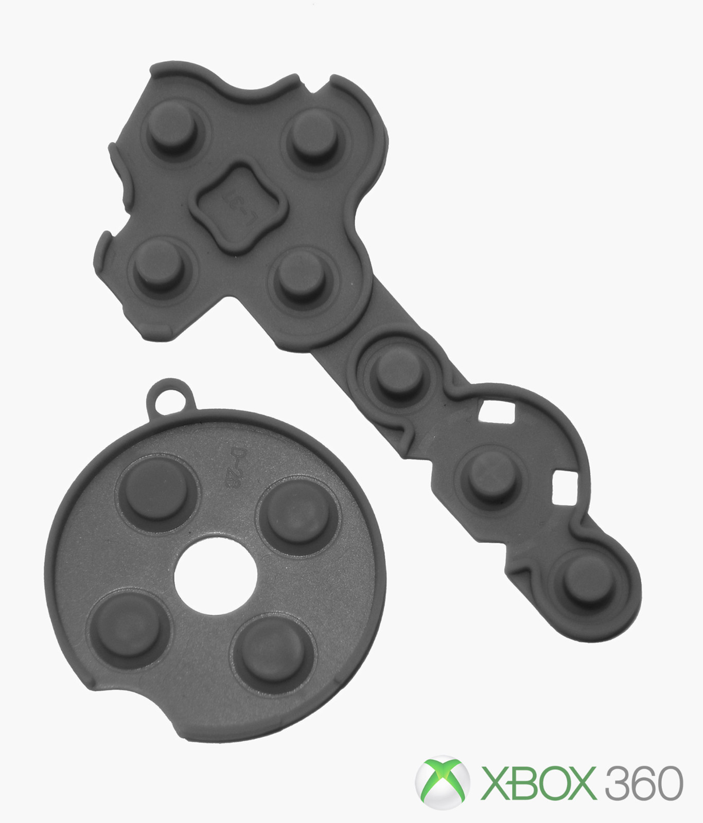 Microsoft XBox360 Wireless Controller Rubber D-Pad Button Pads ...