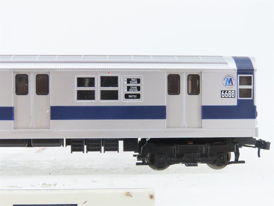 HO Scale Proto 1000 30186 NYCT New York City Blue Stripe R17 Subway Car ...