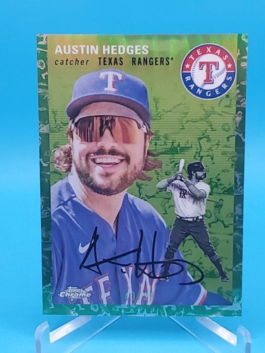 Austin Hedges 2023 Topps Chrome Platinum Anniversary 177 Toile White ...