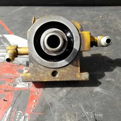 1993 CATERPILLAR 3406 14.6L L6 DIESEL ENGINE FUEL FILTER BASE | eBay