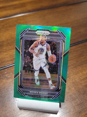 2022-23 Panini Prizm Green MOSES MOODY Golden State Warriors #103 | eBay