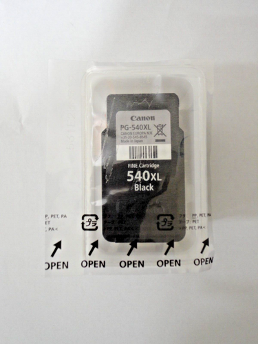 Genuine Original Canon PG-540XL 540 XL Black Ink Cartridge | eBay