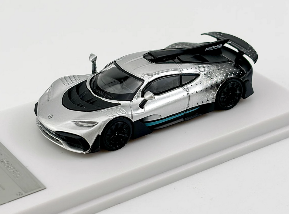 LMLF 1:64 Mercedes Benz AMG ONE Starry Silver Starry Black Alloy Car ...