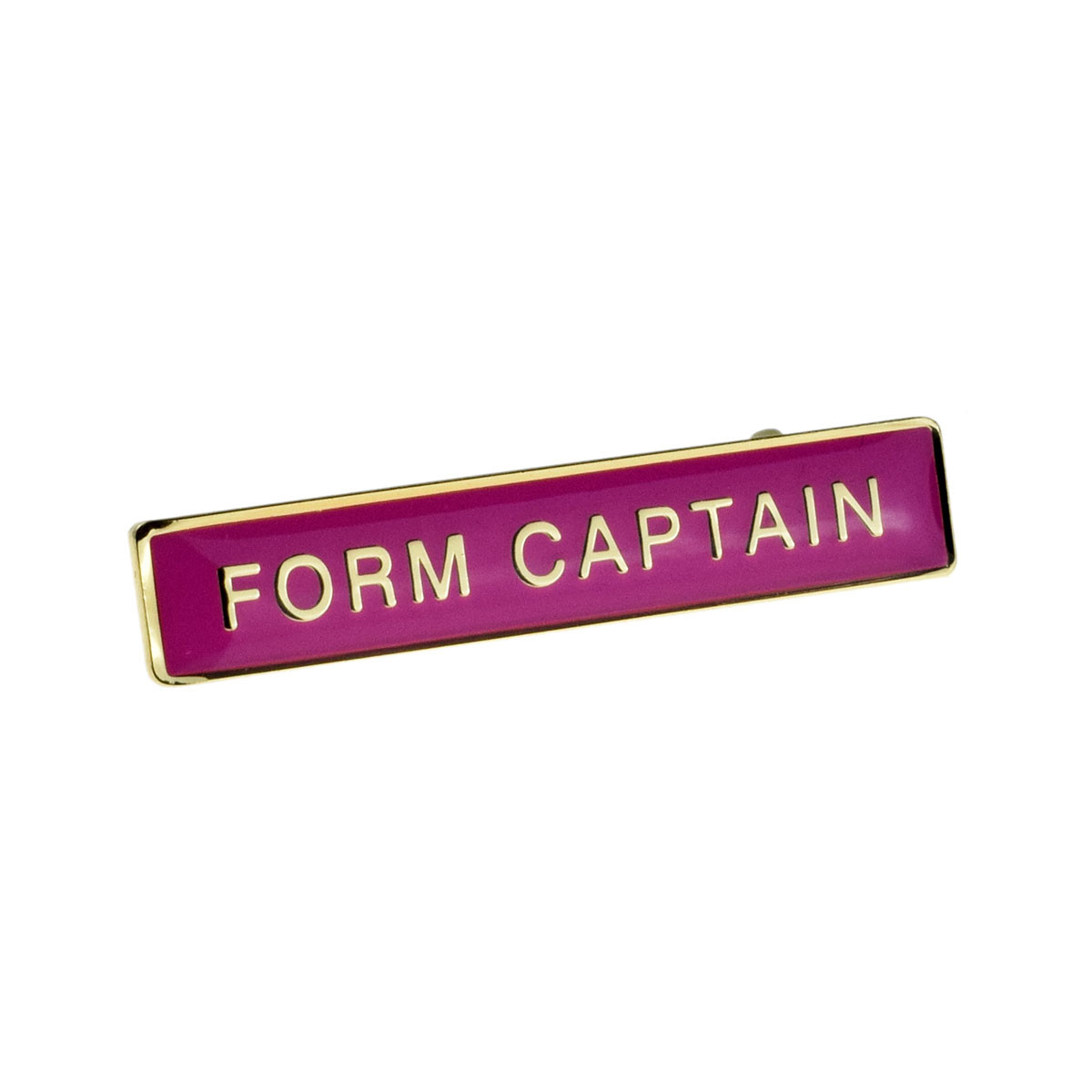 Rectangular School FORM CAPTAIN Pin Badge XSBR006 | eBay UK
