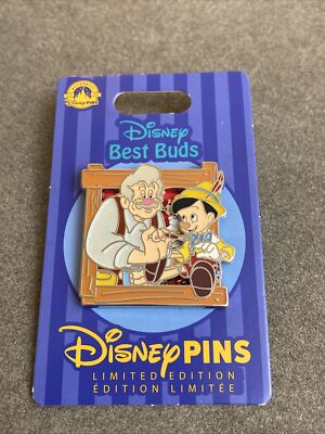 Disney Best Buds 2023 limited edition pin Geppeto Pinocchio | eBay