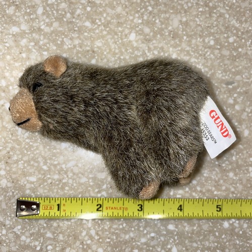 Gund Miniature Brown Bear Zoo Bears 4" Stuffed Animal | eBay