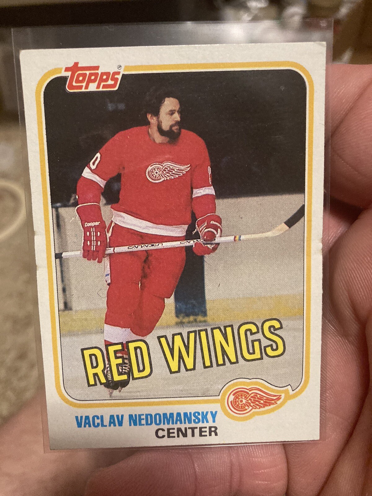 1981-82 TOPPS Hockey - Vaclav Nedomansky (#94) - Detroit Red Wings | eBay
