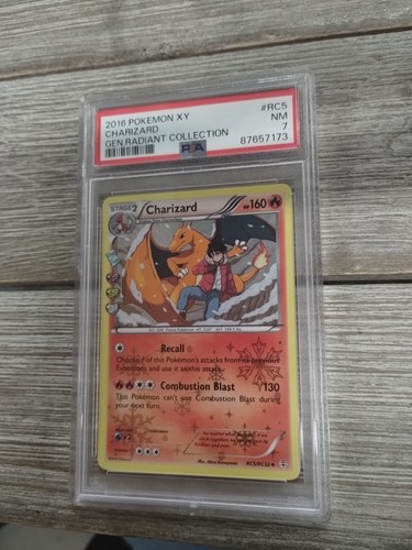 PSA 7 2016 Pokemon XY Charizard Gen Radiant Collection | eBay