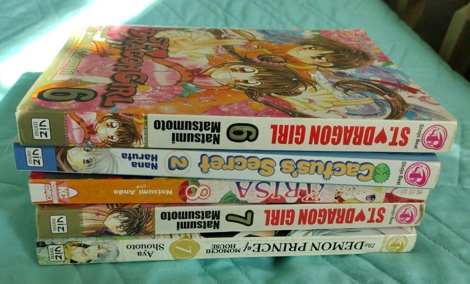 Lot of 5 Assorted Manga Books Shojo | eBay