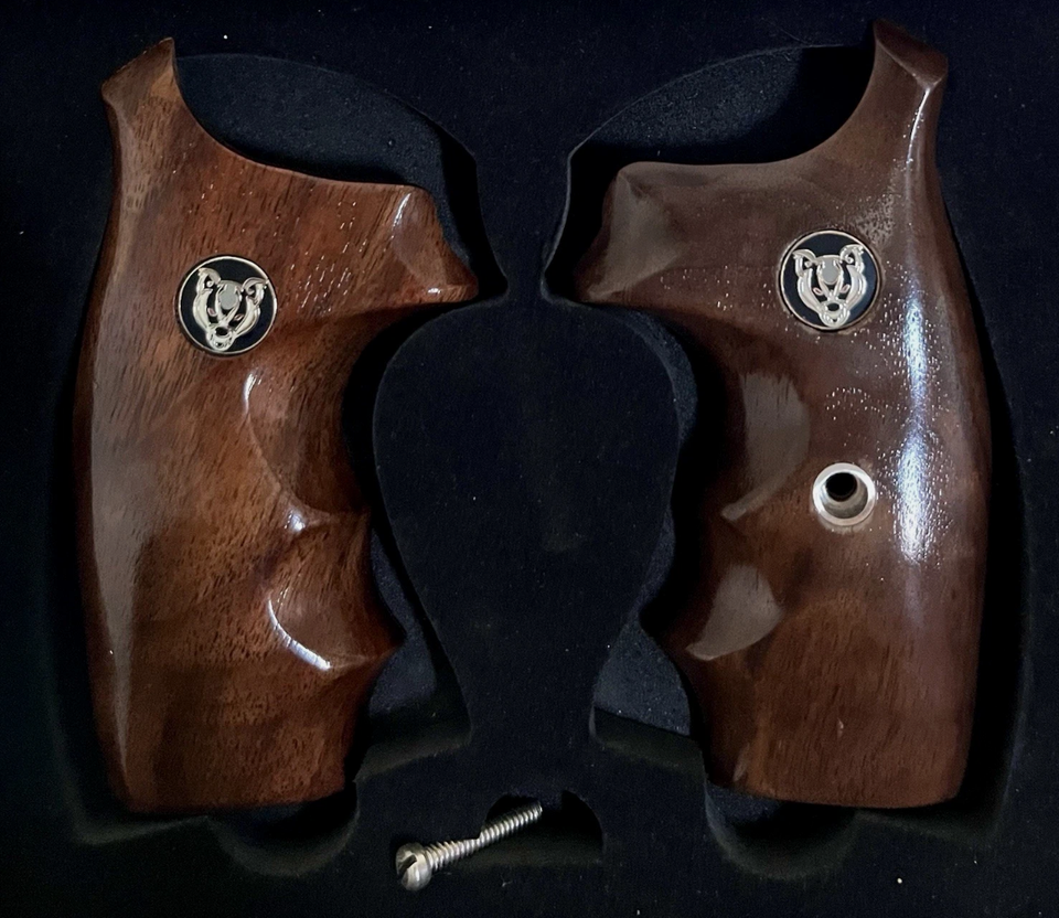 Badger Custom Grips S&W J Frame SQUARE BUTT Premium Walnut Wood ...