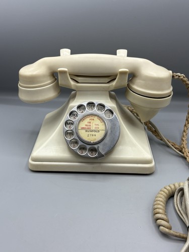 GPO IVORY BAKELITE 162L SERIES PYRAMID TELEPHONE - GOOD CONDITION ...