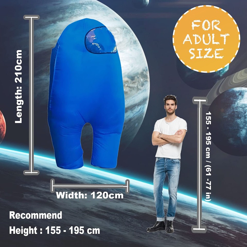 Inflatable Astronaut space Costume Inflatable costume Full Body Suit ...