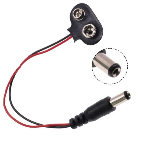 Convenient Pack of 10 9V Battery Snap Power Cables for Easy Connections ...
