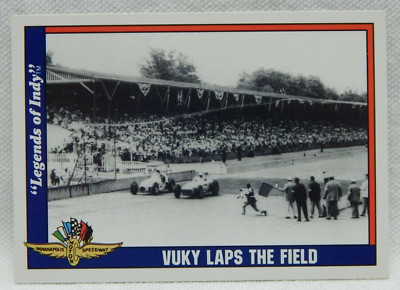 INDY 500 BILL VUKOVICH JIMMY BRYAN LEGENDS OF INDY TRADING CARD #76 | eBay