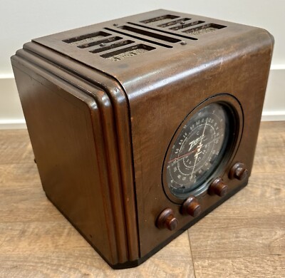 VTG Zenith 5S126 Broadcast & Shortwave Tube Radio Receiver | eBay