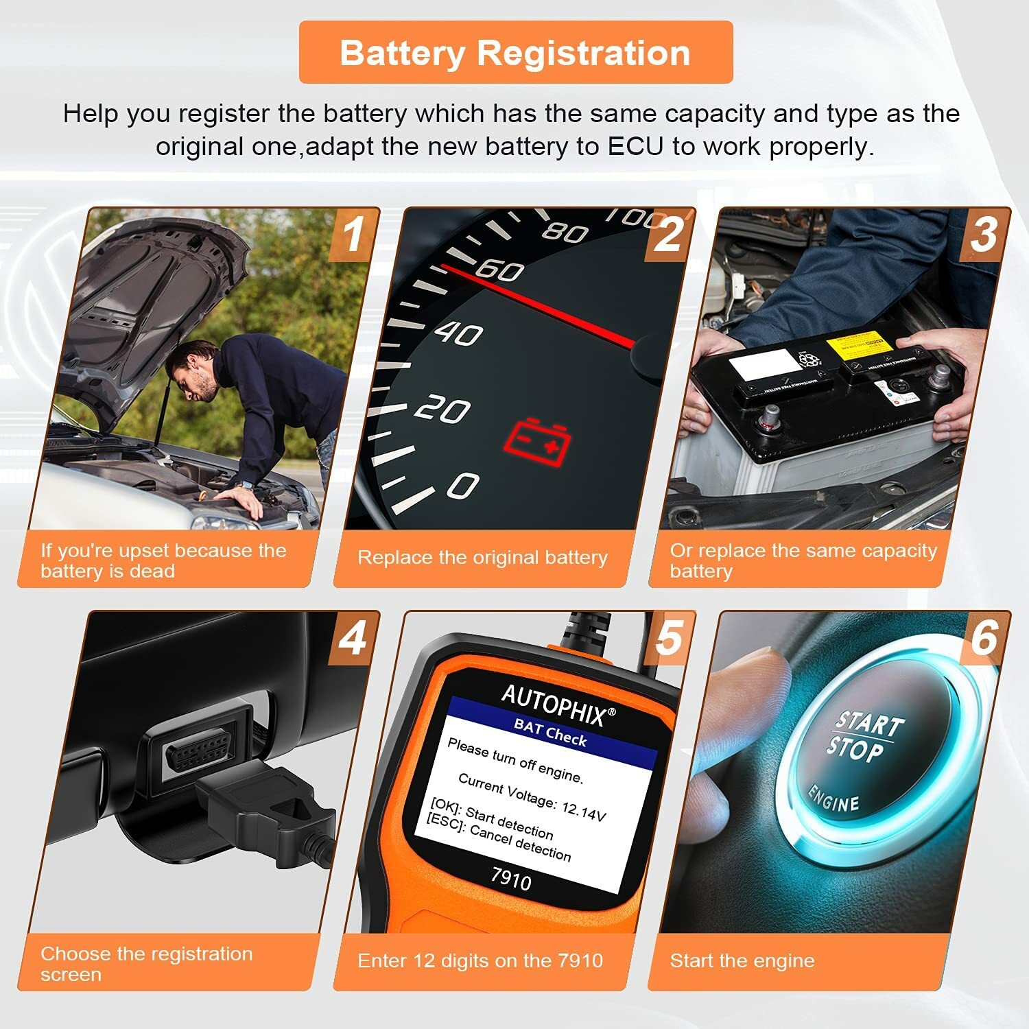 AUTOPHIX 7910 for BMW OBD2 Scanner Full Systems Code Reader Diagnostic ...