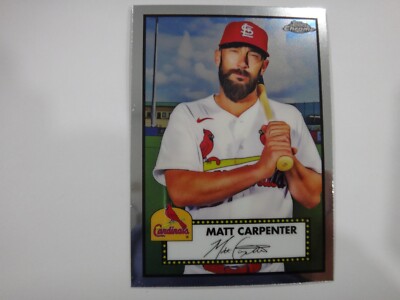2021 Topps Chrome Platinum Anniversary Matt Carpenter #230 | eBay