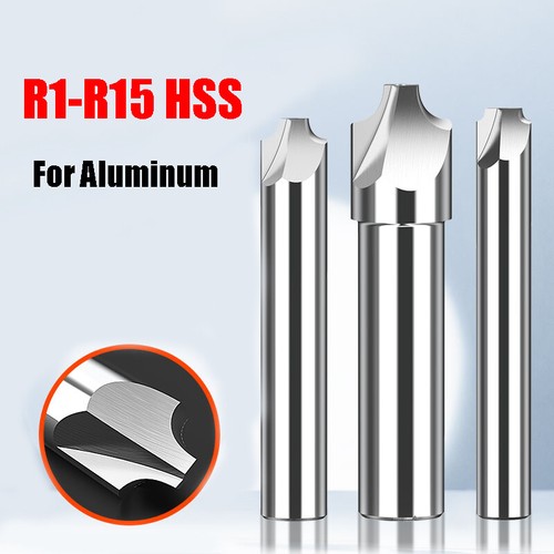 HSS Corner Rounding End Mill Radius Mill Cutter For Steel Copper ...