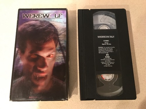 Werewolf (VHS, 1996) George Rivero, Adrianna Miles, Joe Estevez ...