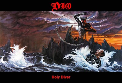 Dio Holy Diver 13x19 Borderless Poster Gloss Print | eBay