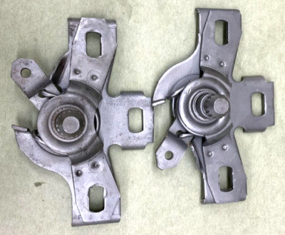 1957 CHEVY REAR DOOR HANDLE RELEASE TRANSMSSION PASS & DRIVER SIDE ...