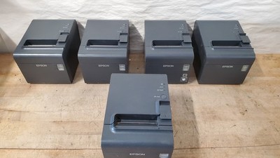 LOT OF 5 Epson TM-L90 M313A Thermal POS USB Label Receipt Printers - Working | eBay