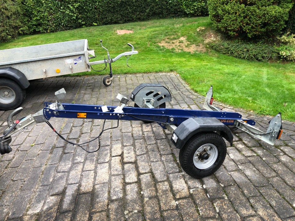 Motolug S7 Collapsible Motorcycle Trailer. Moto lug single motorbike ...
