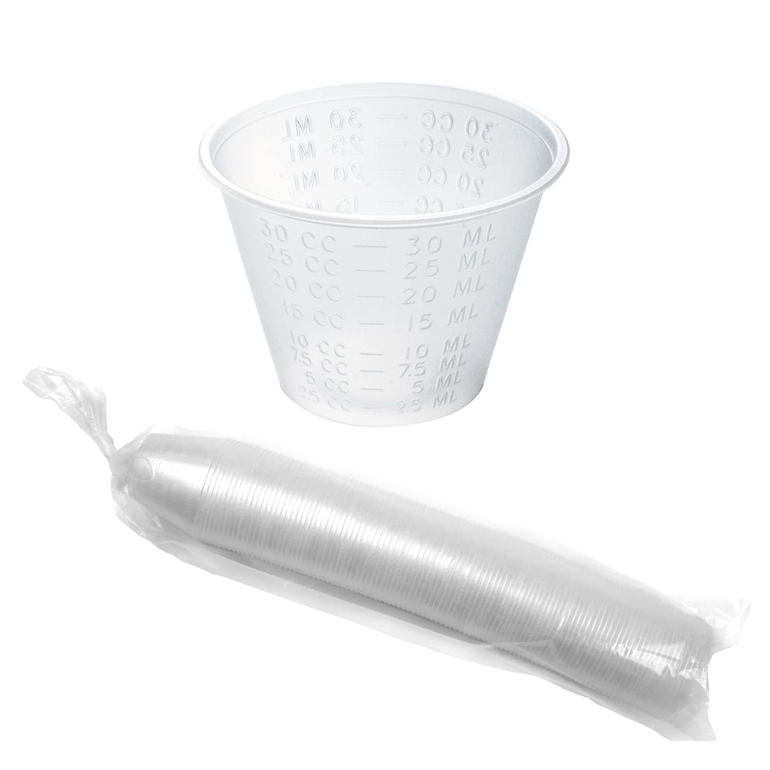 Durable 1 oz Medicine Cups - 100 Count with Multi-Measurements in CC ...