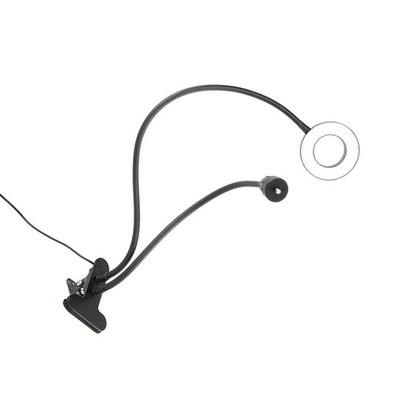 1pc Tabletop Metal Clip Supplemental Light Fill Ring Lamp Selfie Lamp ...