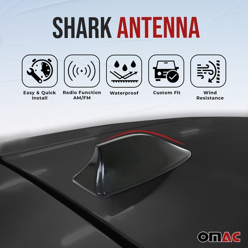 Car Shark Fin Antenna Cover for Toyota RAV4 Roof Radio AM/FM Signal ...