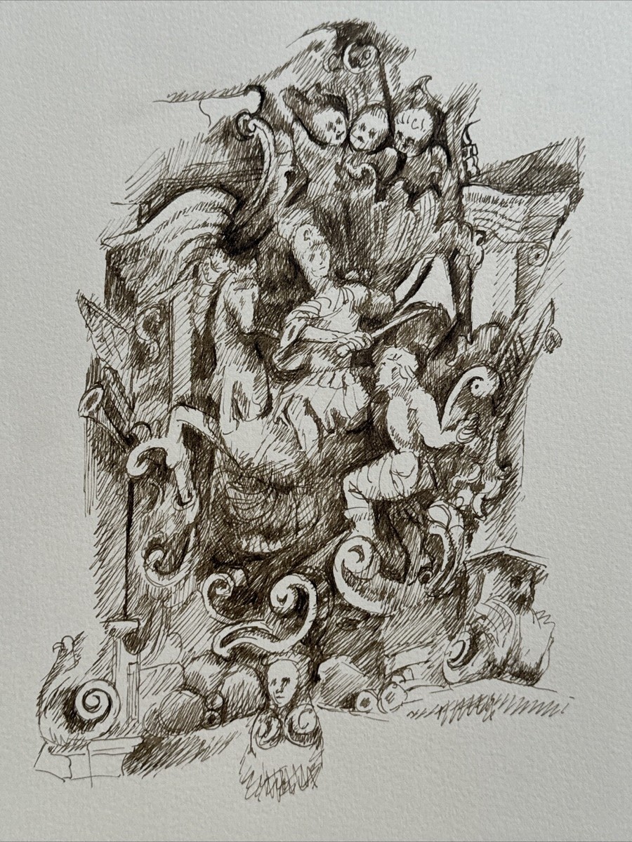 Unusual Ink Drawings