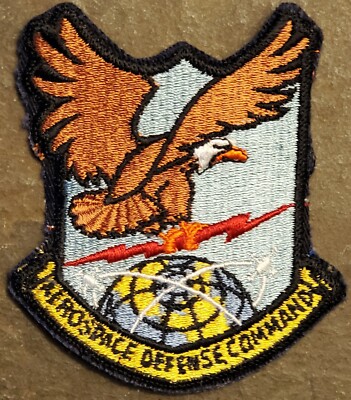 AEROSPACE DEFENSE COMMAND ORIGINAL USAF UNITED STATES AIR FORCE PATCH ...