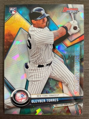 2018 Bowman's Best Gleyber Torres Rookie RC Neophyte Sensations Atomic ...