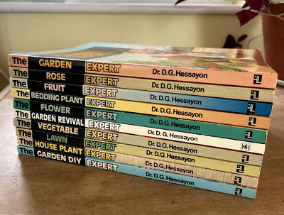 Collection Of 10 Expert Garden Books By Dr D.G Hessayon - Lot Bundle ...