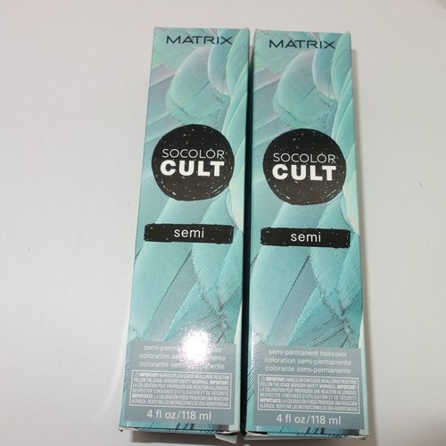 NEW Lot of 2 MATRIX SOCOLOR CULT Semi Permanent Hair Color 3 oz Dusty ...