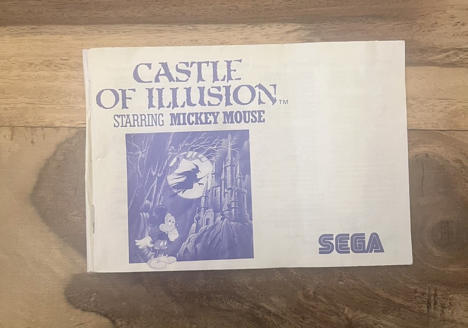 Sega Master System II In Case -Built In Alex Kidd + Castle Of Illusion ...