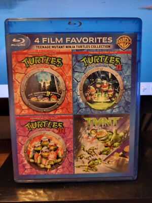 4 Film Favorites: Teenage Mutant Ninja Turtles Collection (Blu-ray ...