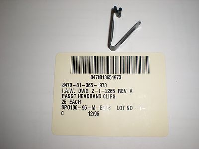 US ARMY PASGT HELMET SWEAT BAND CLIP - NEW | eBay